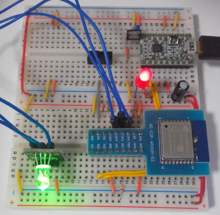 Python Instrument Panel（9）SampleーColor LED – うろうろ電子工作
