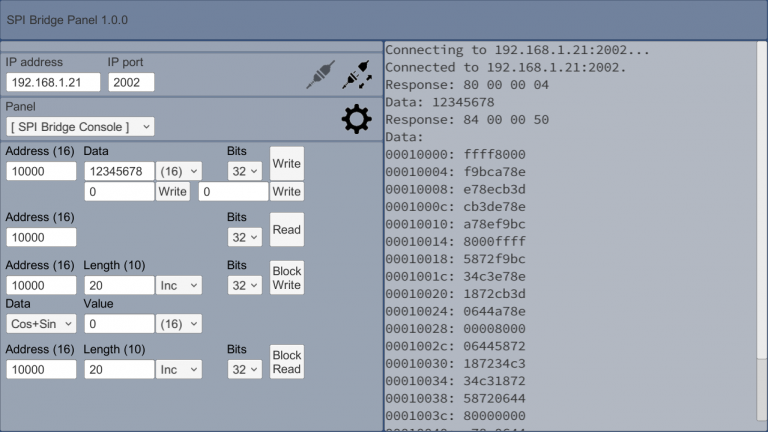 FPGA SPI Bridge Panel（1）Arduinoスケッチ – うろうろ電子工作